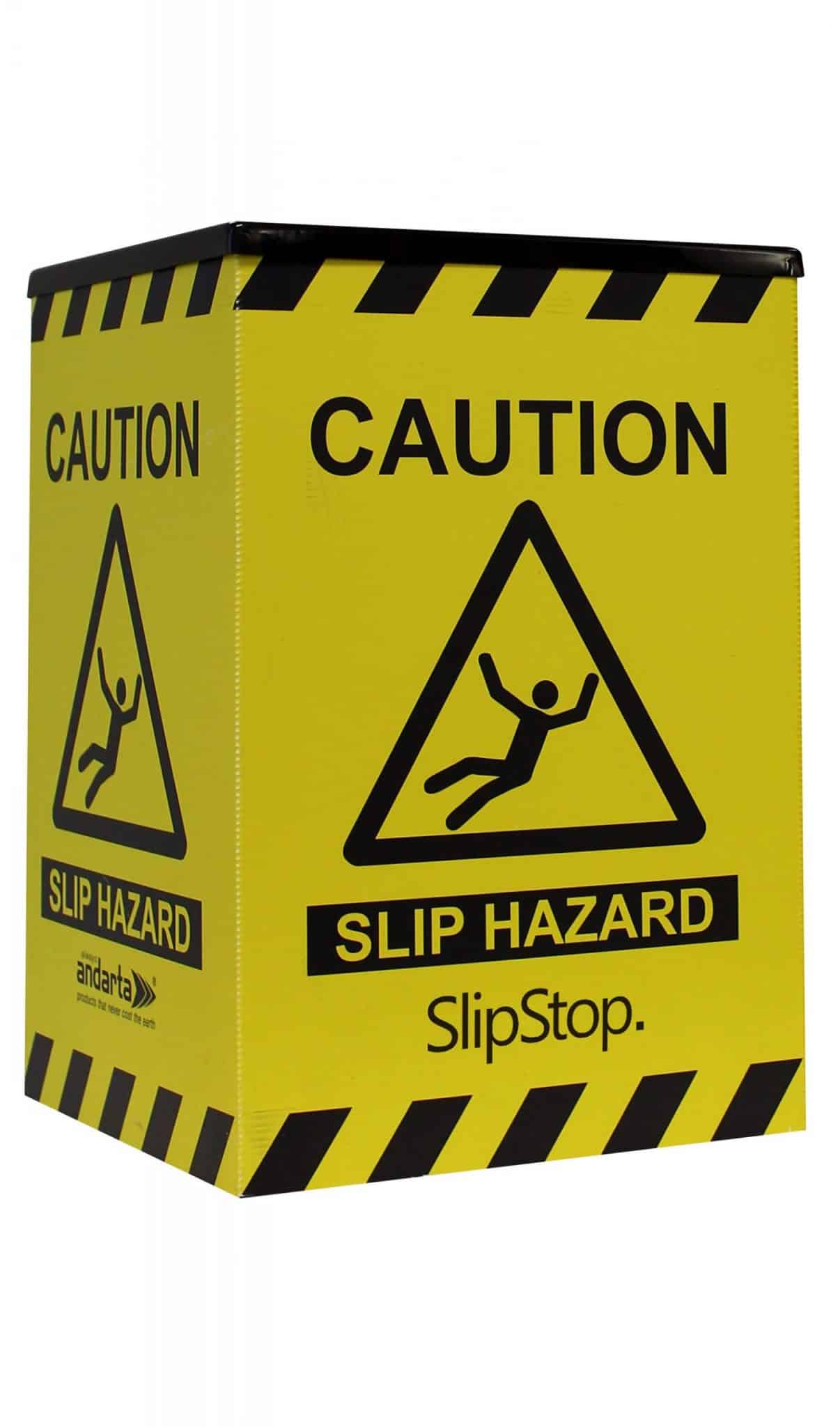 Slip Stop Leak collector - Hazard Sign Collection Unit - The Rain ...